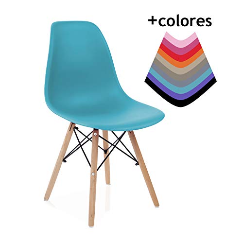 Opiniones de silla turquesa para comprar online - Las más vendidas